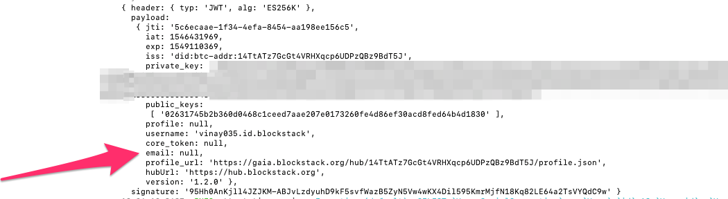email address is passed as null even if it is present in scope · Issue #1765 · stacks-archive ...