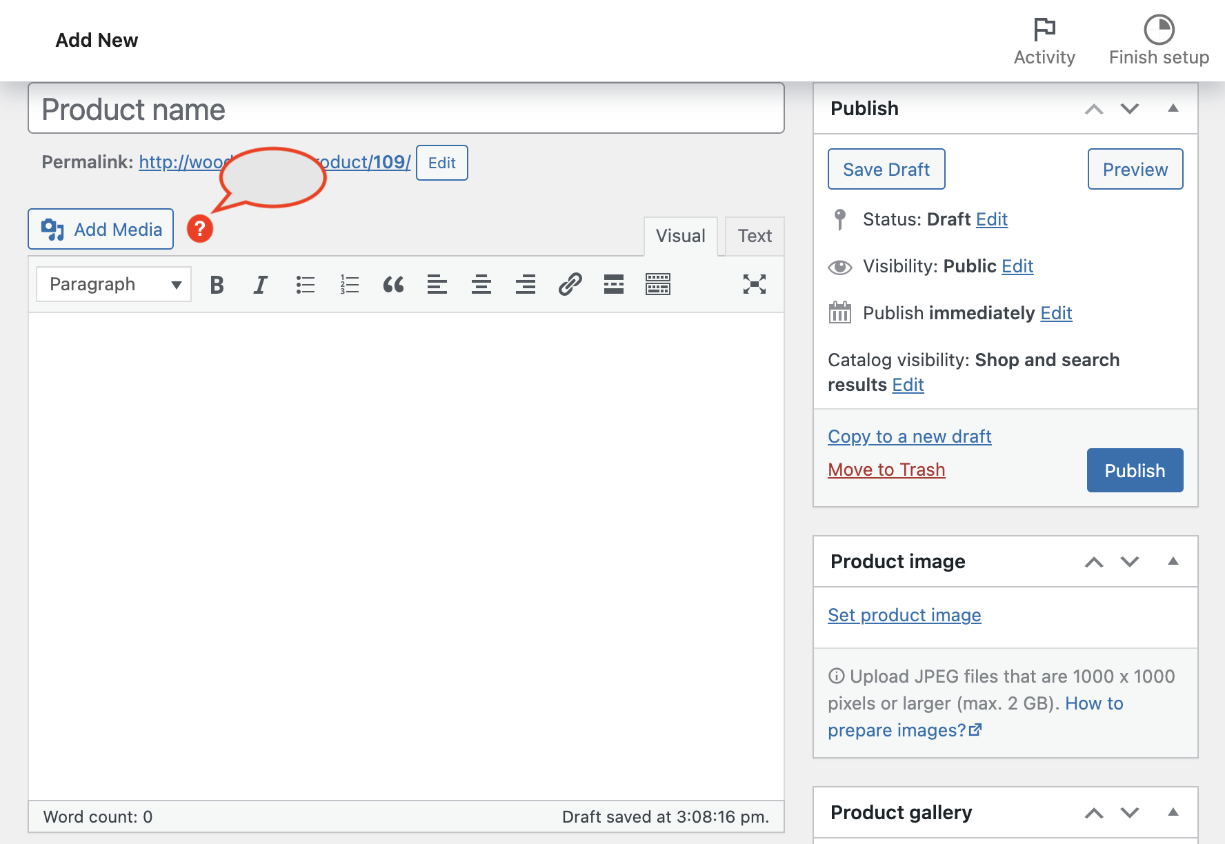 Product Creation Experience No Clear Distinction Between Long And Short Description · Issue 