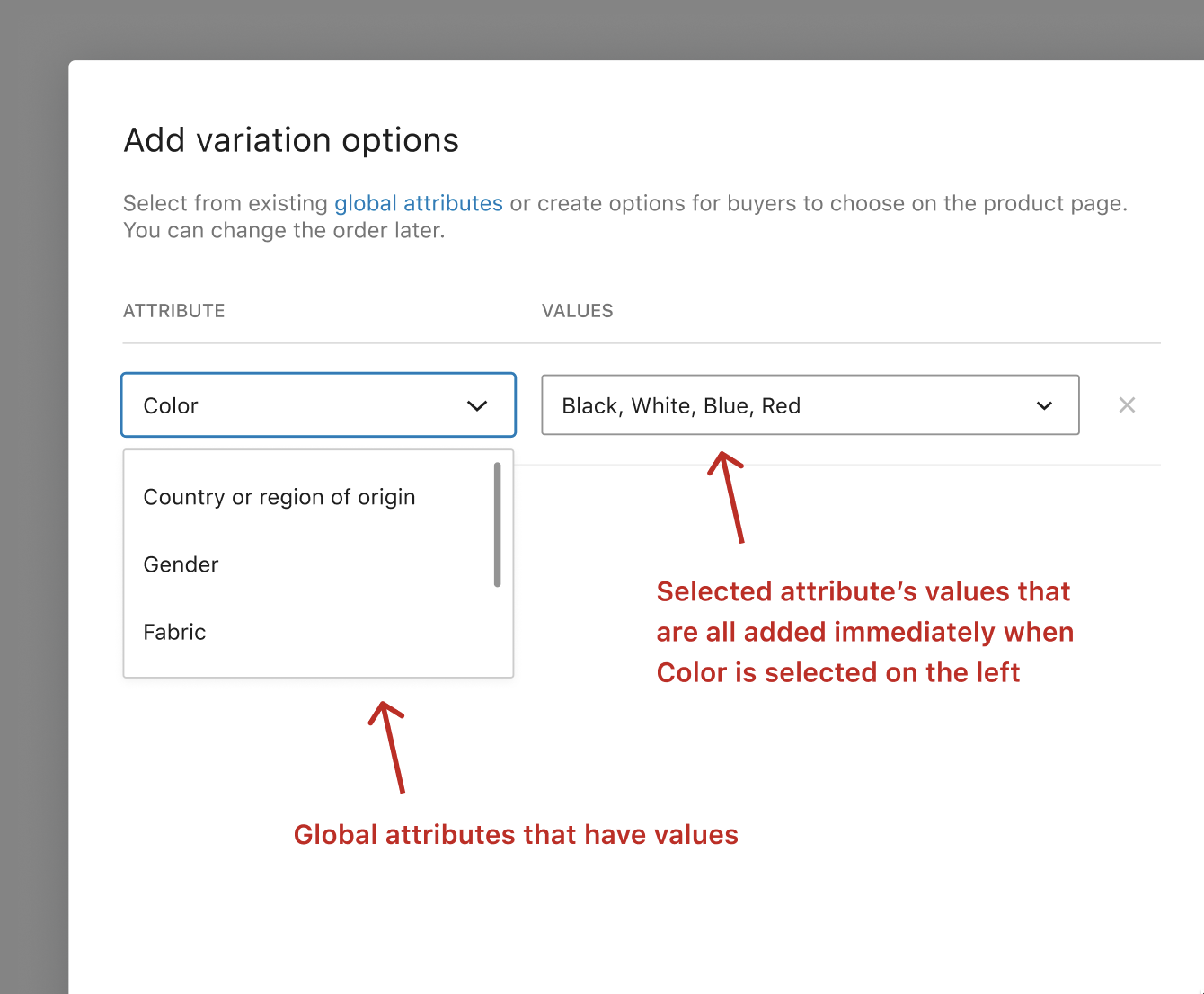 Auto Select One Or More Attribute Terms When Selecting An Attribute · Issue 39892 · Woocommerce
