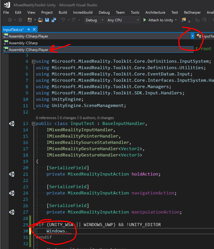 Improve UWP scripting workflow · Issue #2882 · microsoft/MixedRealityToolkit-Unity · GitHub