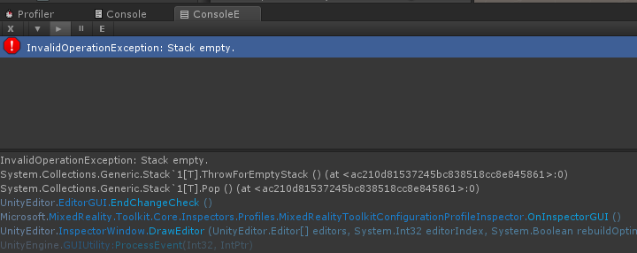 EditorUtility.FocusProjectWindow() throws an Exception · Issue #3225 · microsoft ...