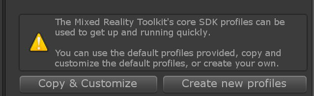 Editing default MRTK profiles doesn't seem possible through unity inspector · Issue #3604 ...