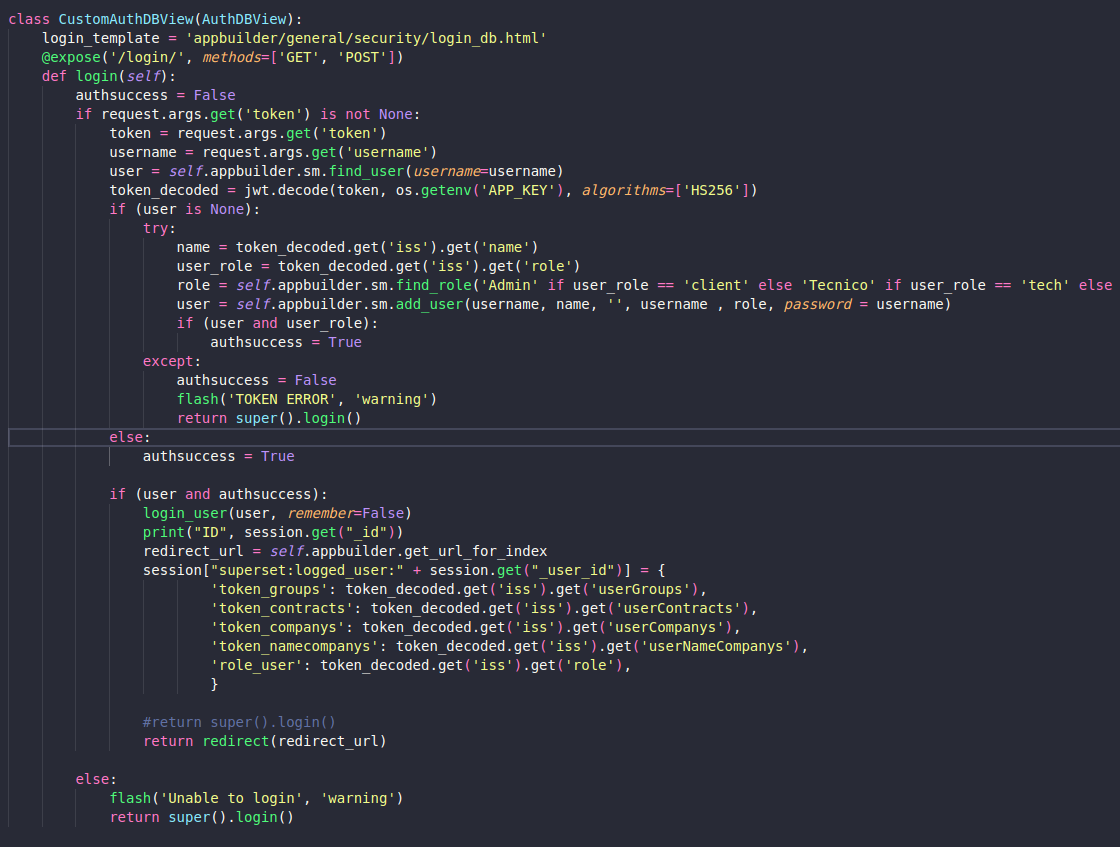I can't get multiple user sessions · Issue #25321 · apache/superset · GitHub