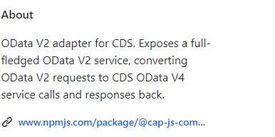 When will the new npm package be available at https://www.npmjs.com/ · Issue #1 · cap-js ...