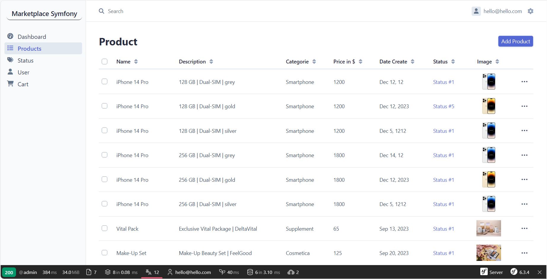 Github Hesham0ahmedsymfony63marketplacecrudcartloginprofileemail Create A User See 