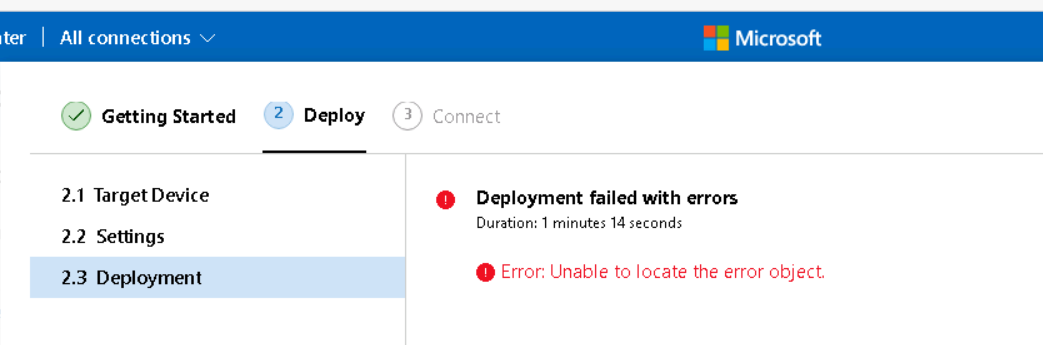 [Hyper-V] Installation of virtual switch failed during deploying Azure IoT edge Linux on Windows ...