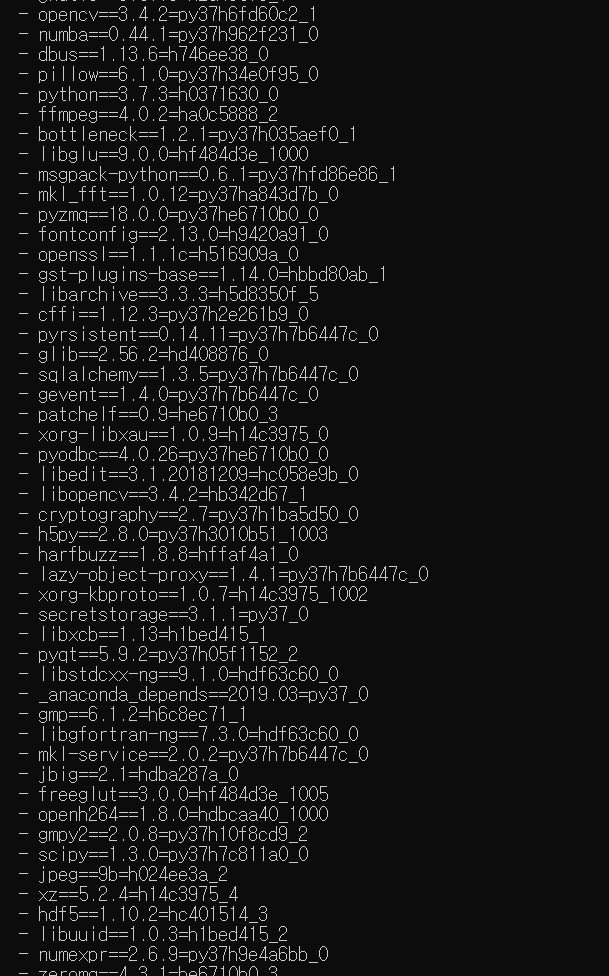 ResolvePackageNotFound error (conda env create -f environment.yml ...