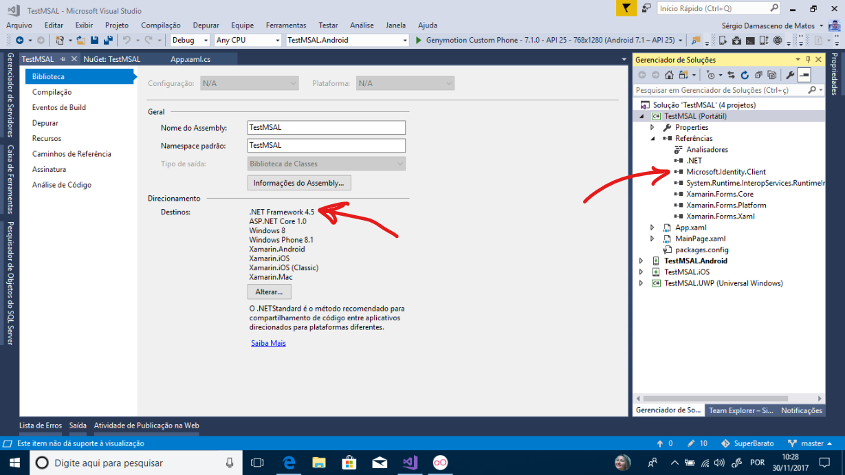 Can't install pacakge Microsoft.Identity.Client · Issue #39 · Azure-Samples/active-directory-b2c ...