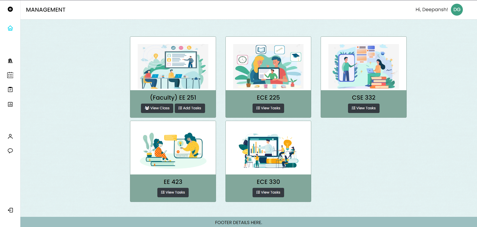 GitHub - deepansh2908/ClassRoom: An interactive student-teacher web application, which shows ...
