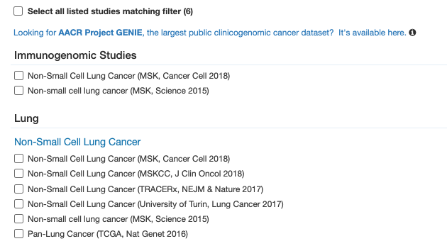 Inconsistent capitalizations for nsclc studies · Issue #1727 ...