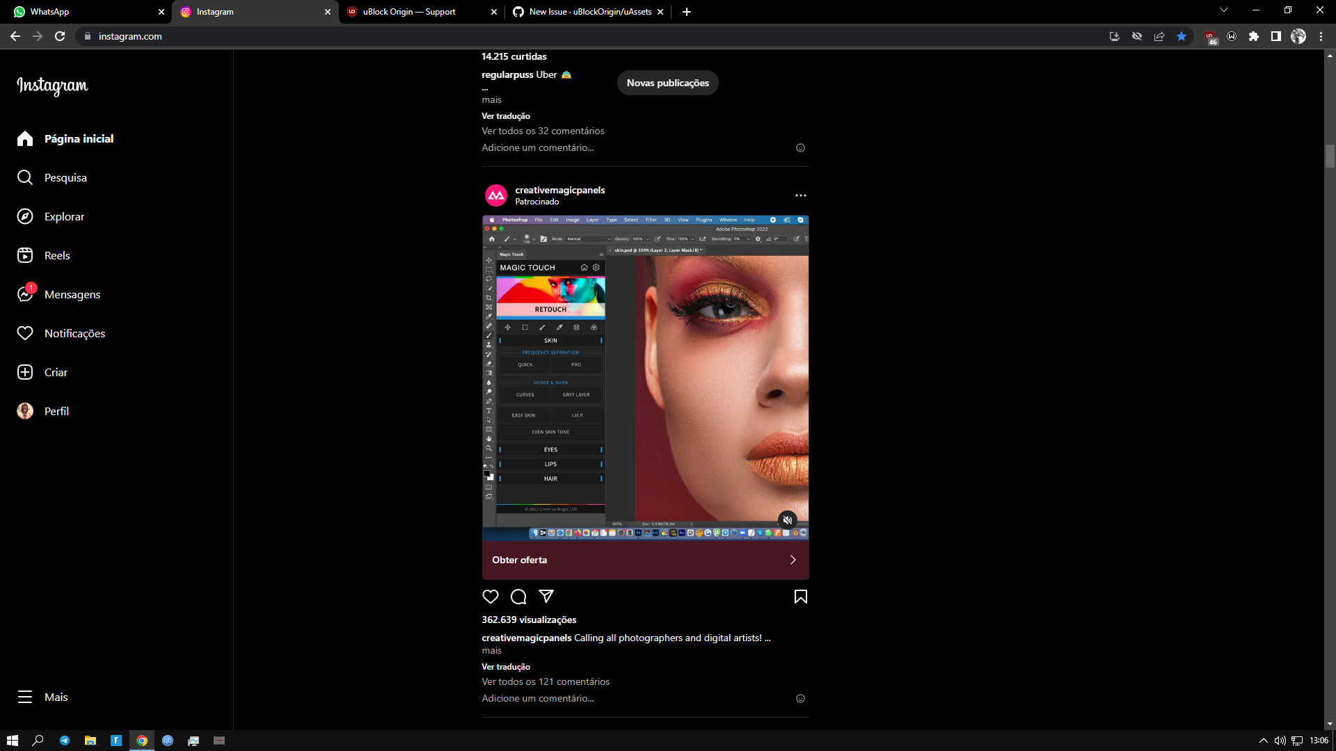 instagram.com: ads · Issue #18058 · uBlockOrigin/uAssets · GitHub