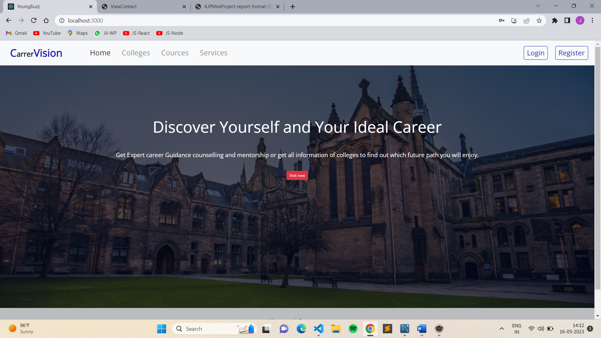 GitHub - Wadhwana-dhairya/Career-Vision-Guidance