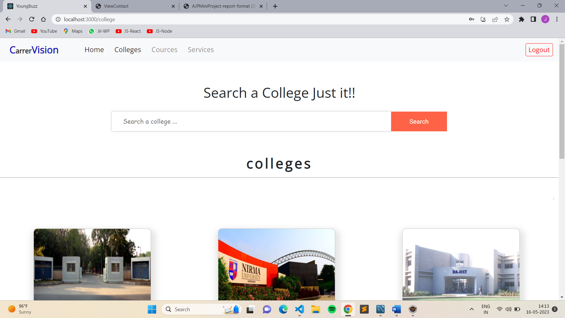 GitHub - Wadhwana-dhairya/Career-Vision-Guidance