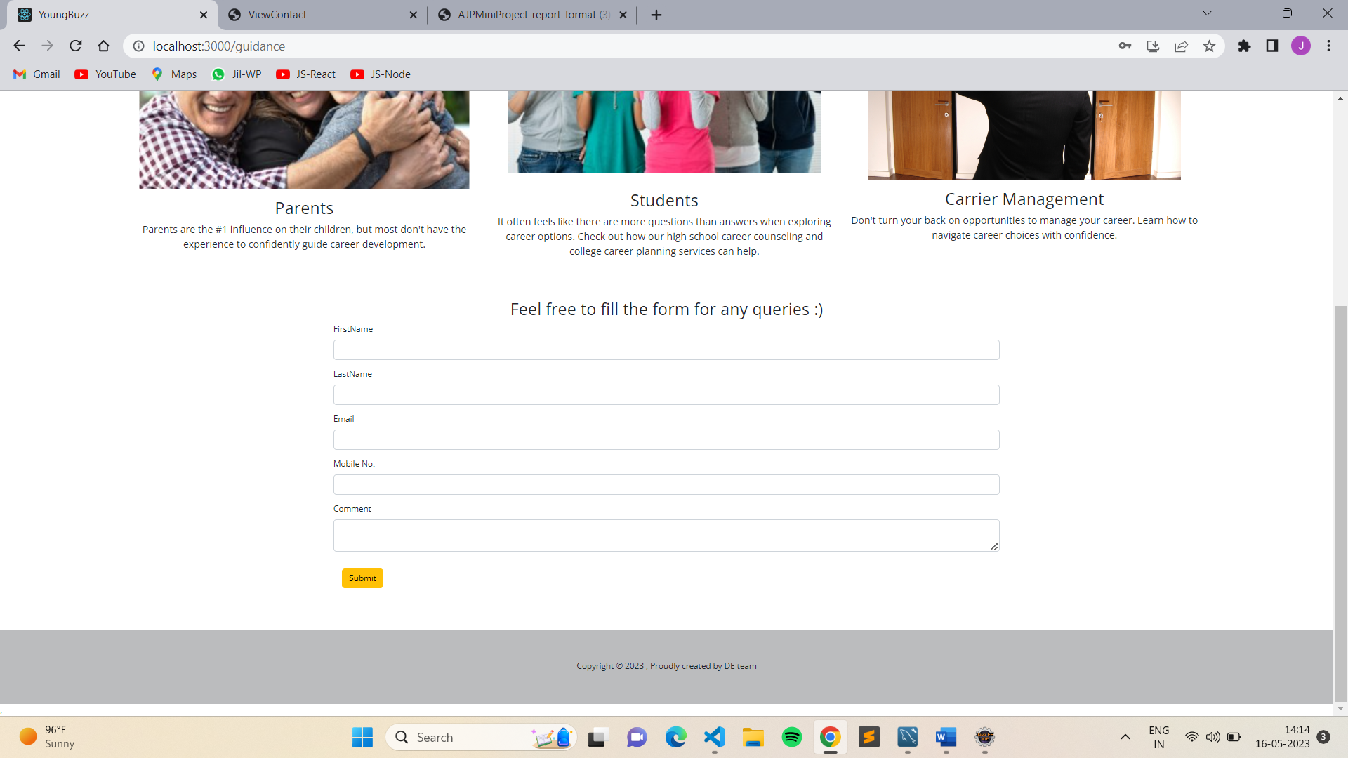 GitHub - Wadhwana-dhairya/Career-Vision-Guidance