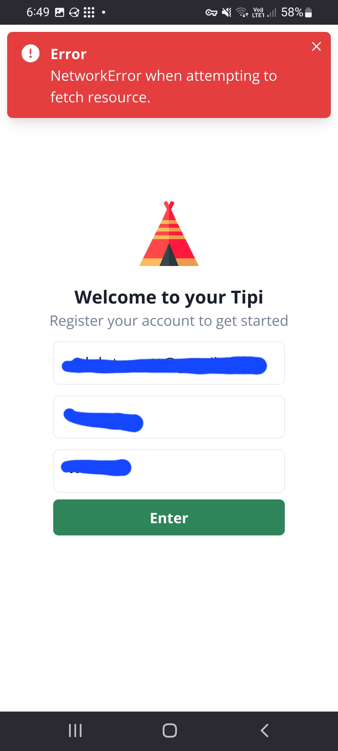 [bug] Tipi Dashboard Reprompts Registration When Accessed With Tailscale · Issue 215 · Runtipi
