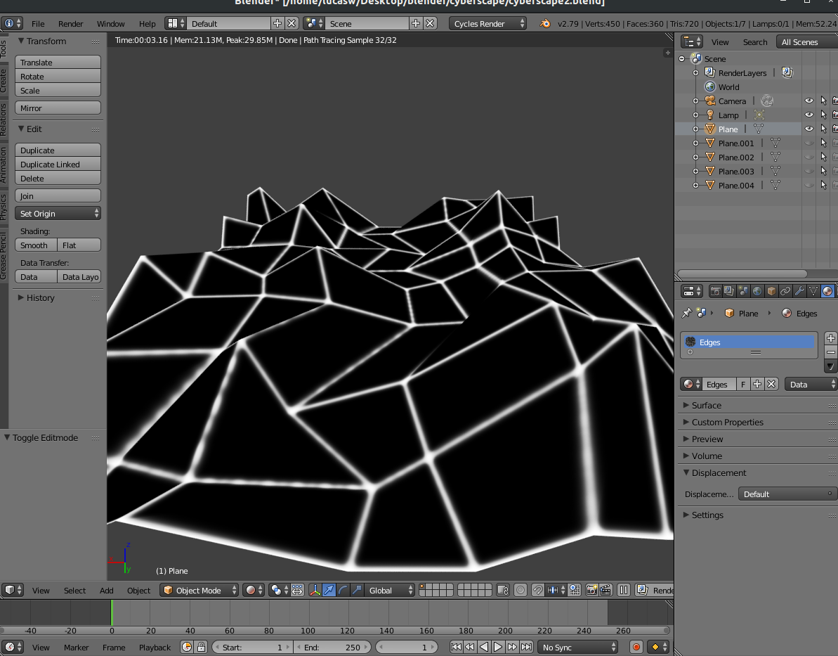 viz3d demo of looping animation moving through polygonal landscape · Issue #87 · lucasw/imgui ...