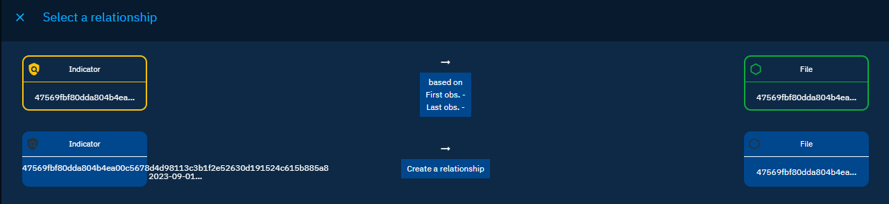 Rework The Screen To Select Relationship · Issue 4661 · Opencti Platformopencti · Github