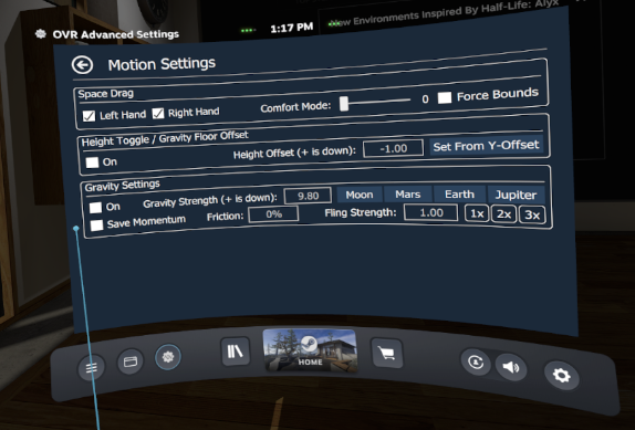 Space Turn option missing from Motion Settings window · Issue #525 · OpenVR-Advanced-Settings ...