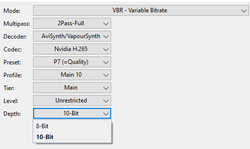 Add 10 Bit option for H265 please. · Issue #6 · paulpacifico/shutter-encoder · GitHub