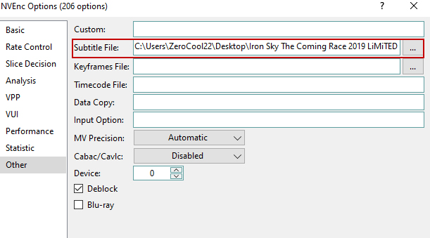 Hardcoded subs doesn't works. · Issue #513 · staxrip/staxrip · GitHub