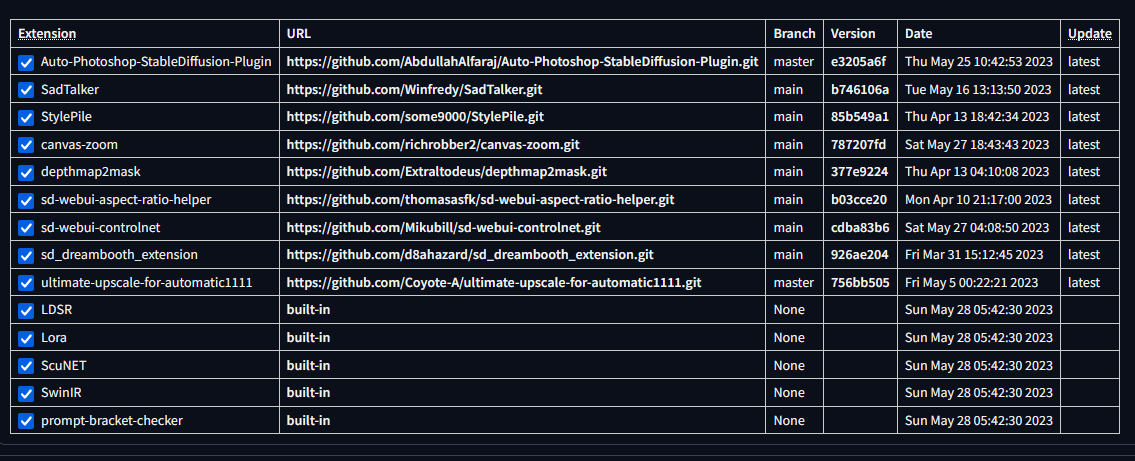 [Bug]: DB completely broken and full of errors after last update. · Issue #10771 · AUTOMATIC1111 ...