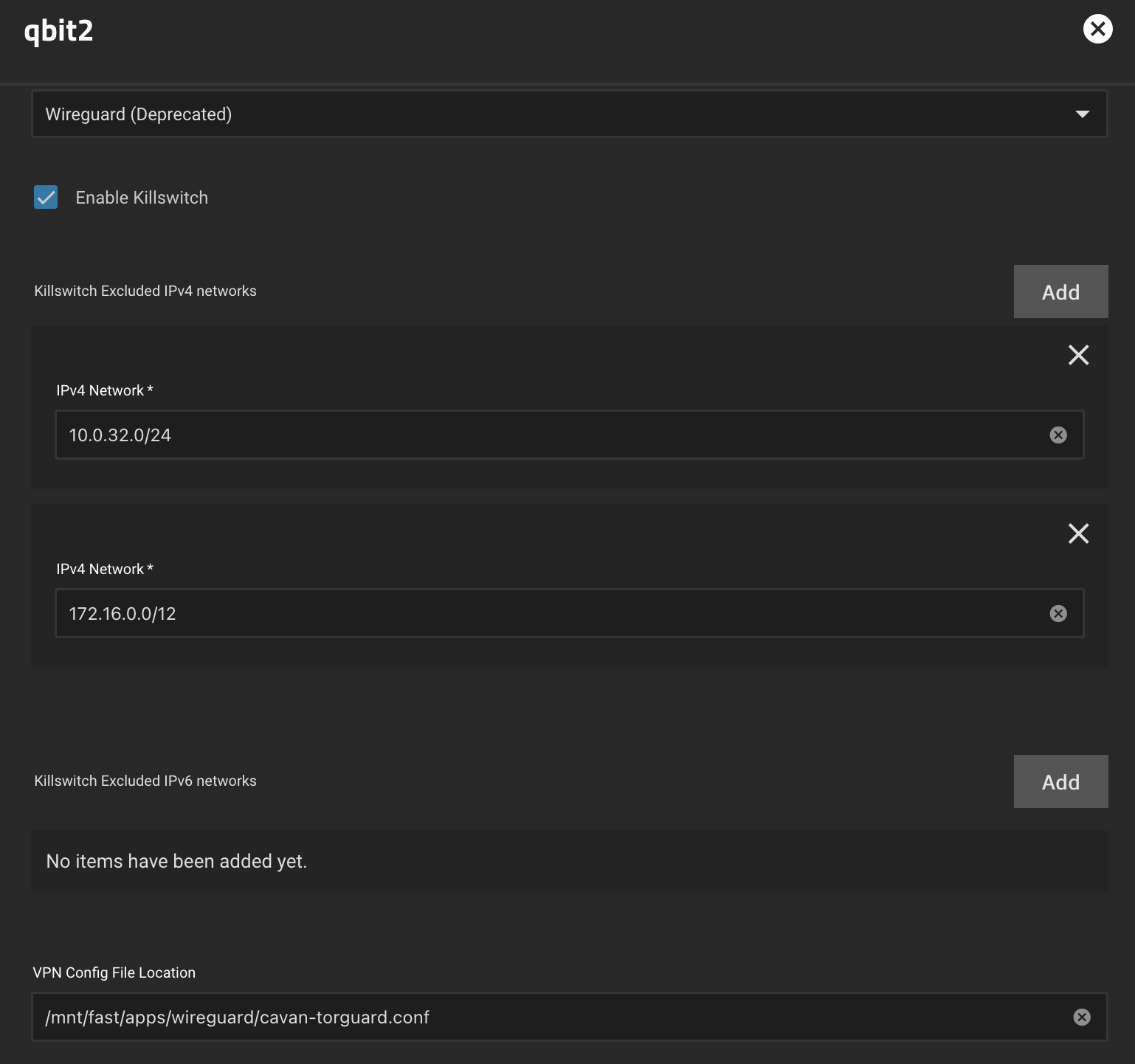 Wireguard Deprecated Vpn Addon Needs Permissions Privileges · Issue 8008 · Truecharts