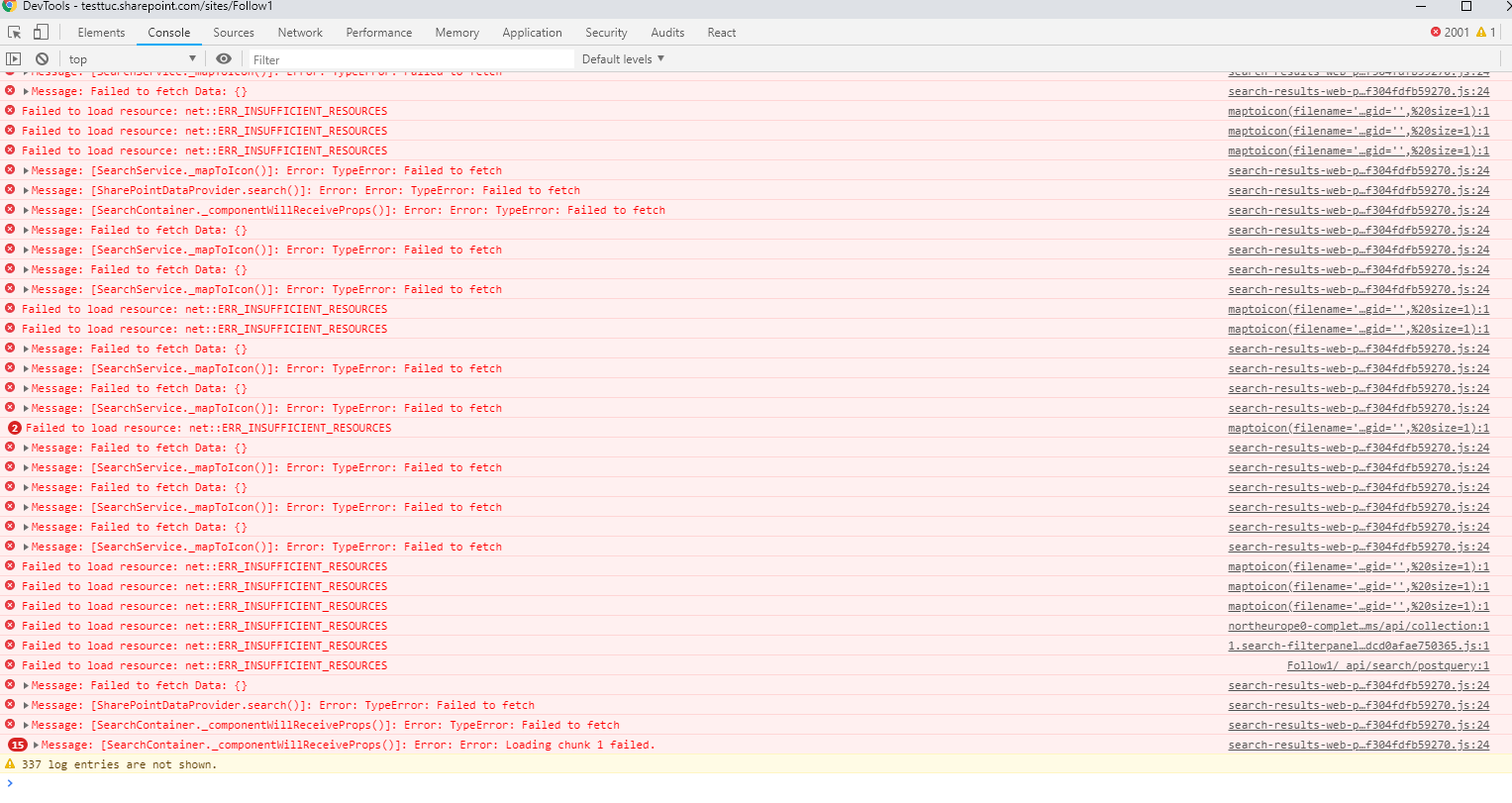 react-search-refiners cannot be editable after searching anything and click on edit page · Issue ...