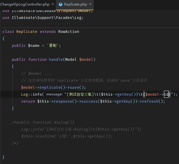 自定义action 通过 This Getkey获取当前行主键不是当前行真实主键 · Issue 4280 · Z Song Laravel Admin · Github