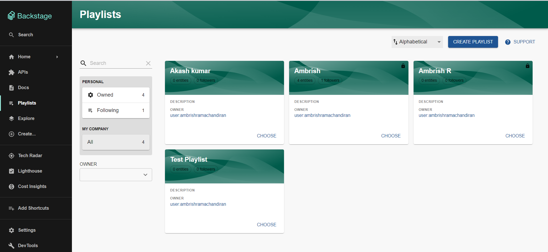 🚀 Feature: Adding private and public filters in playlist plugin · Issue #20528 · backstage ...