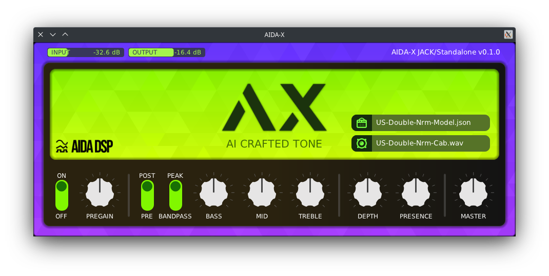 Input/Output meter · Issue #3 · AidaDSP/AIDA-X · GitHub