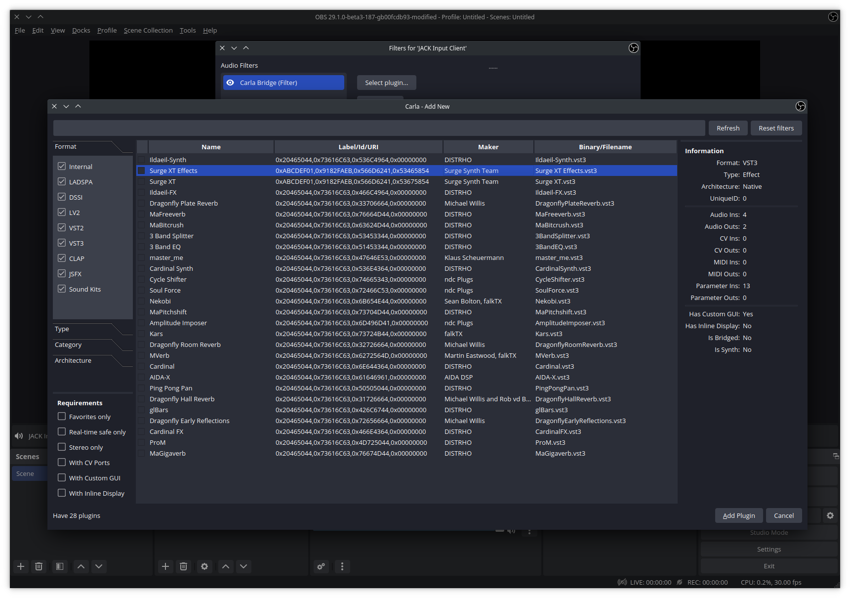 VST3 Support · obsproject obs-studio · Discussion #5074 · GitHub