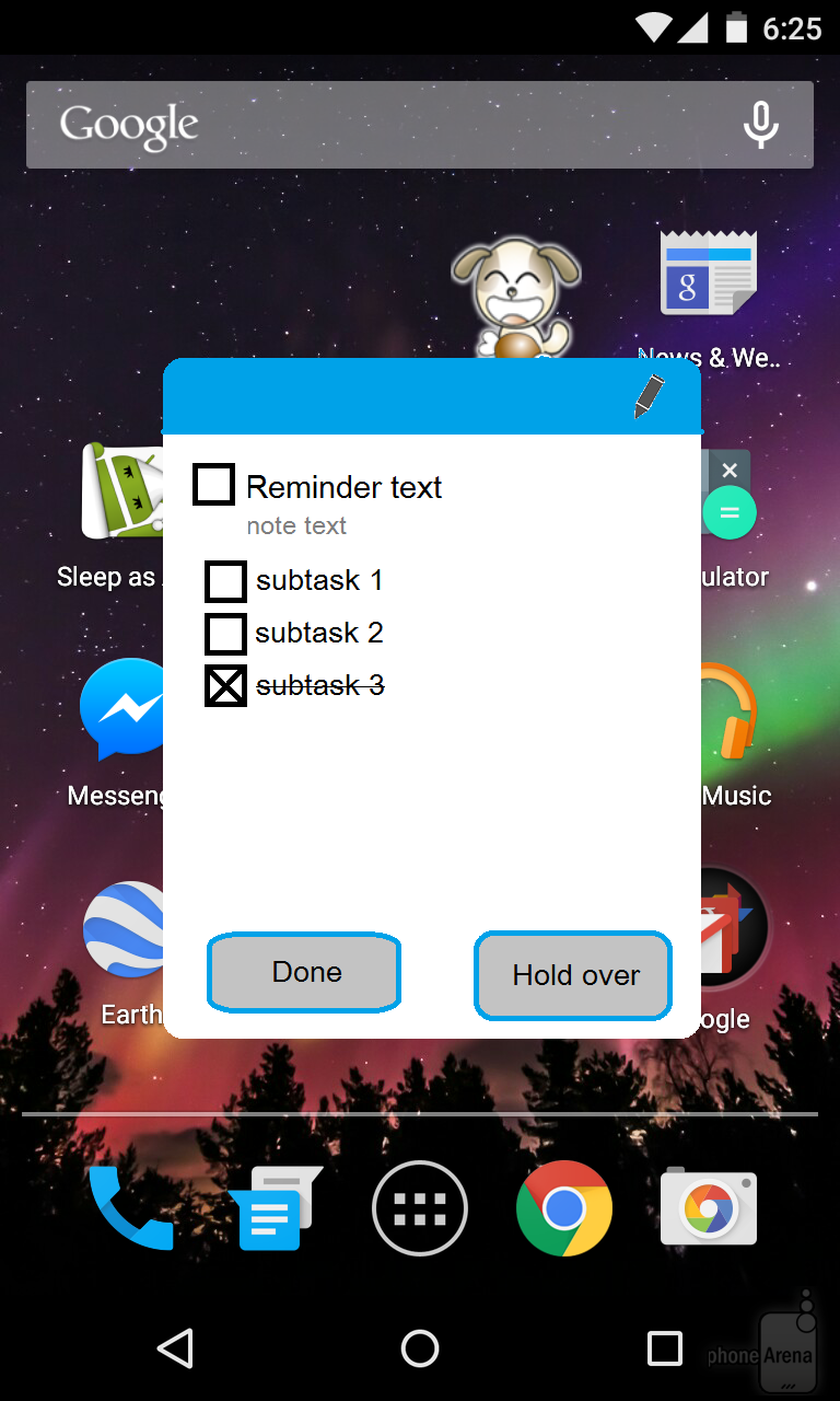 beautiful pop-up window for reminder · Issue #1552 · tasks/tasks · GitHub