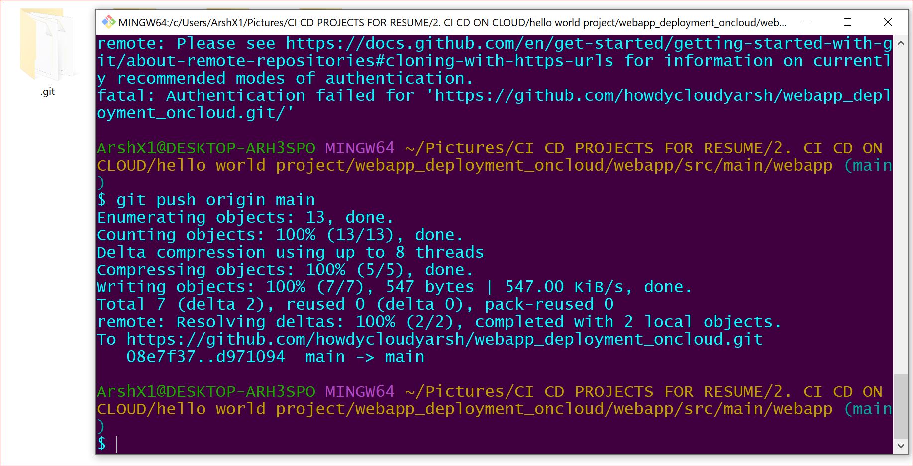 GitHub - howdycloudyarsh/webapp_deployment_oncloud