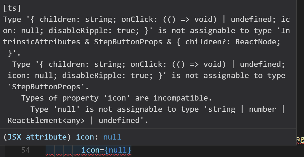 Typescript `stepbuttonicon` Should Allow `null` · Issue 11220 · Muimaterial Ui · Github 8512