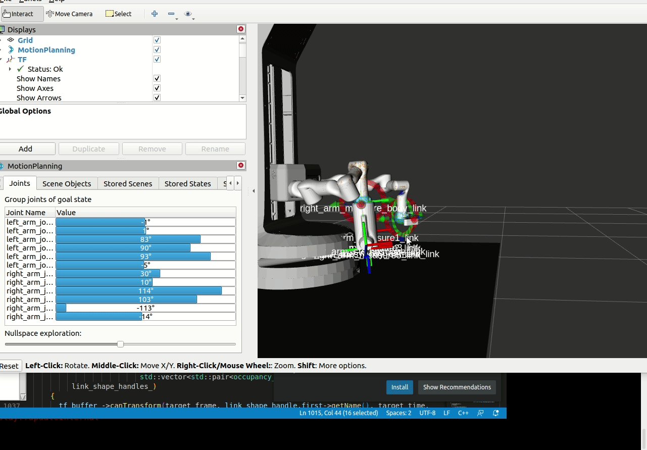 collision_detect is not valid in moveit when jog robot with teachpad tool · Issue #3268 · moveit ...
