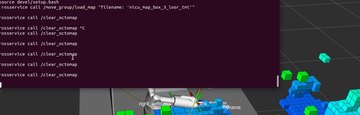 failed to clear octomap by using rosservice call /clear_octomap · Issue #3342 · moveit/moveit ...