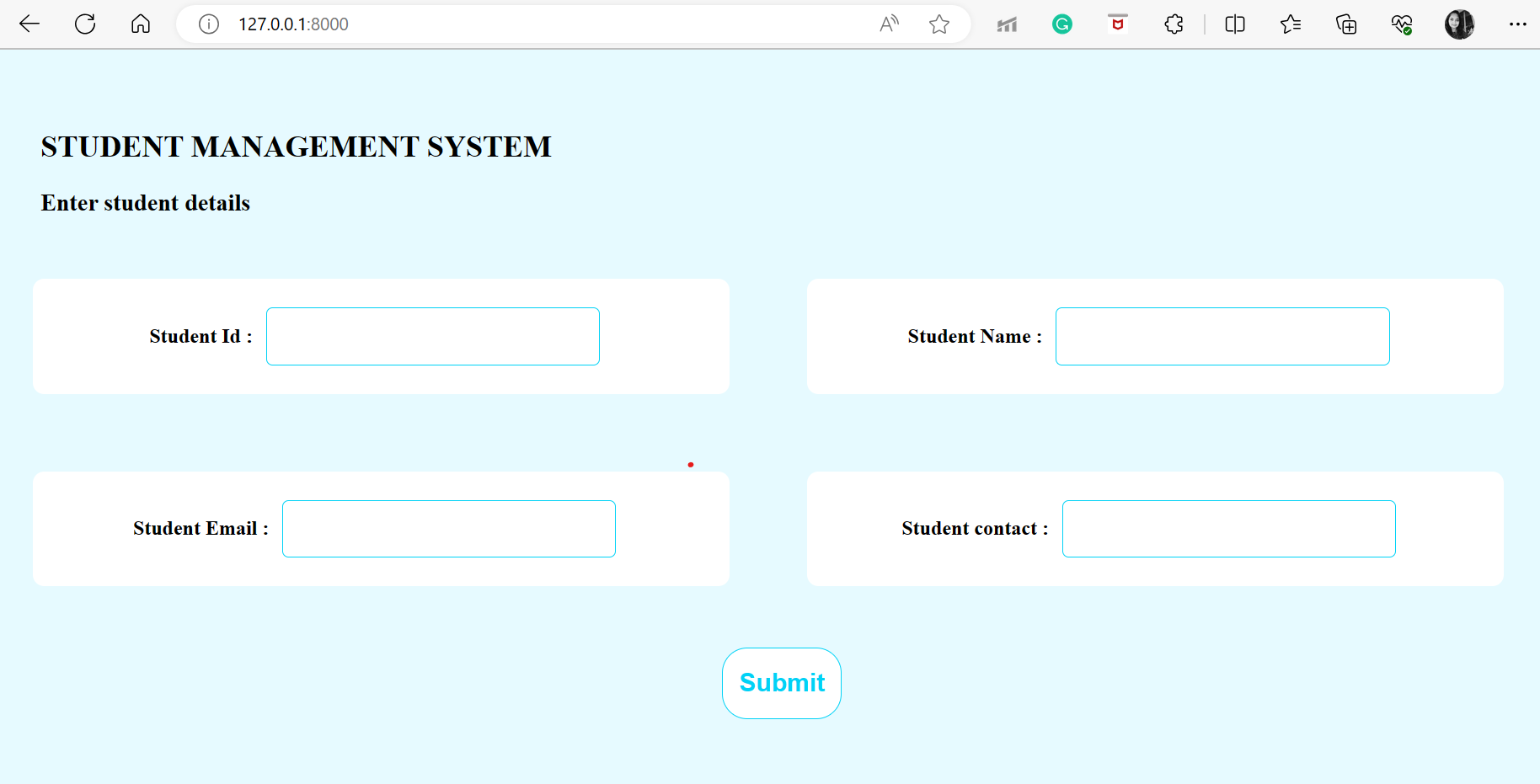 GitHub - krishnasreekv/StudentManagement