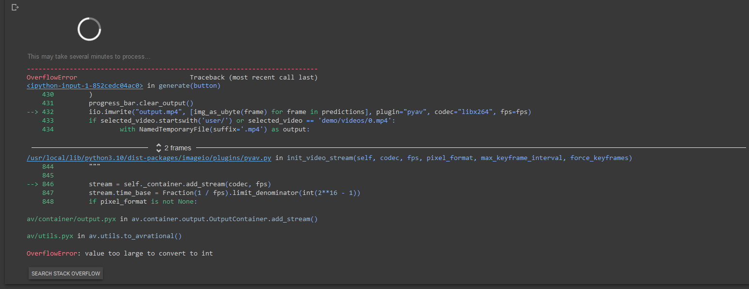 Can't use an own video for colab demo · Issue #566 · AliaksandrSiarohin/first-order-model · GitHub