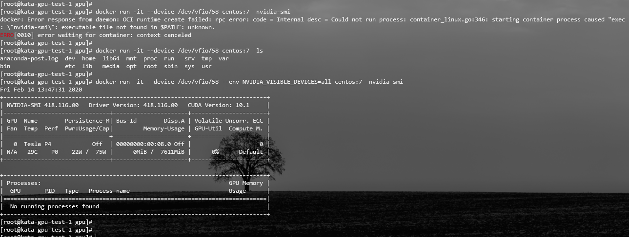 Add support for configuring nvidia GPU access for container · Issue #735 · kata-containers/agent ...