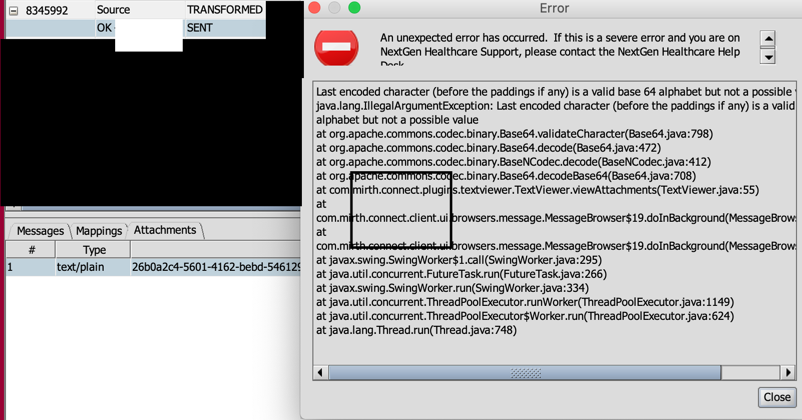 Resending an Attachment from another Destination to a new one when it ...