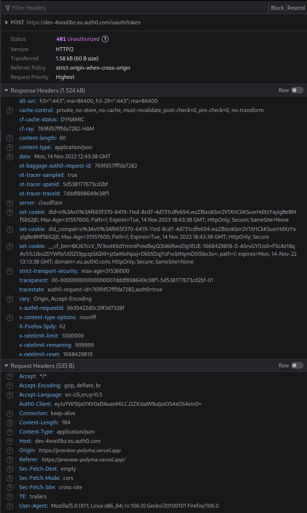 Nextjs 13 CORS issue · Issue #1275 · auth0/auth0.js · GitHub