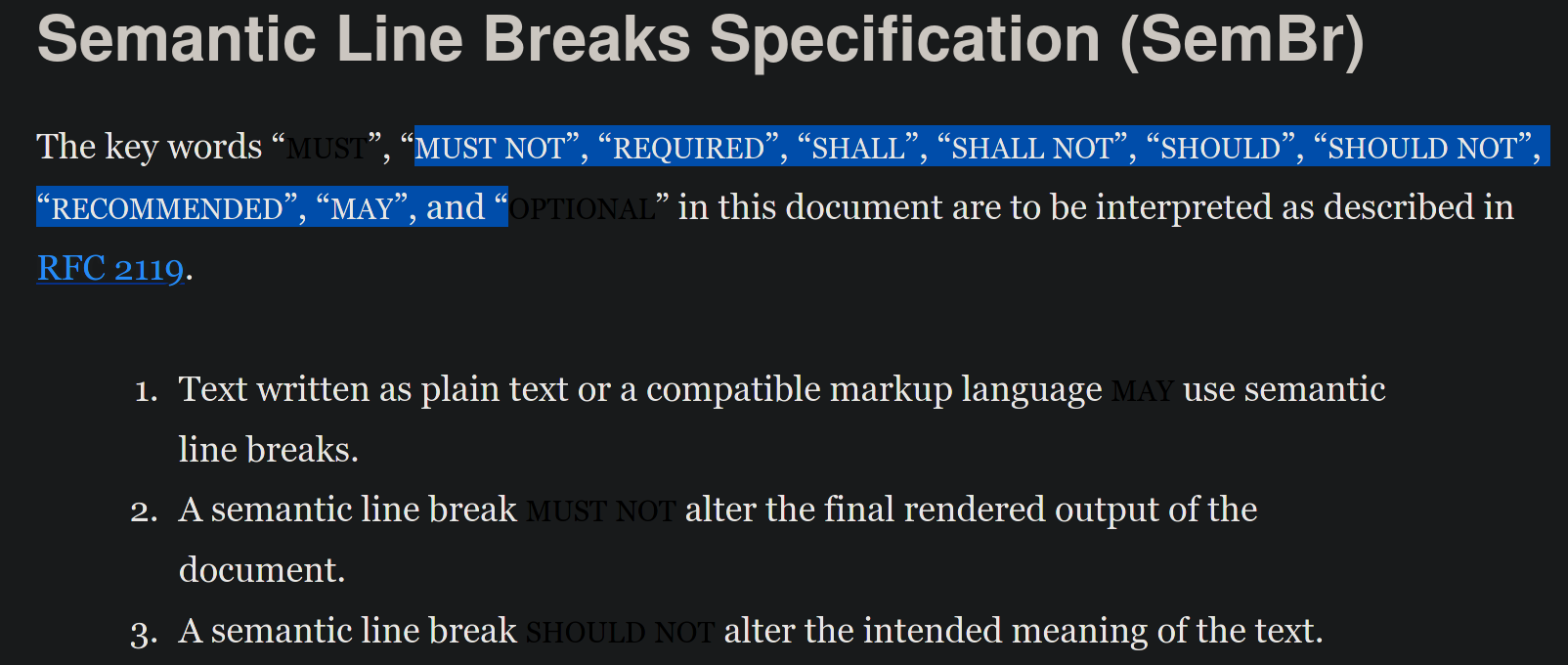 [Broken Website] Text color at https://sembr.org · Issue #5517 · darkreader/darkreader · GitHub