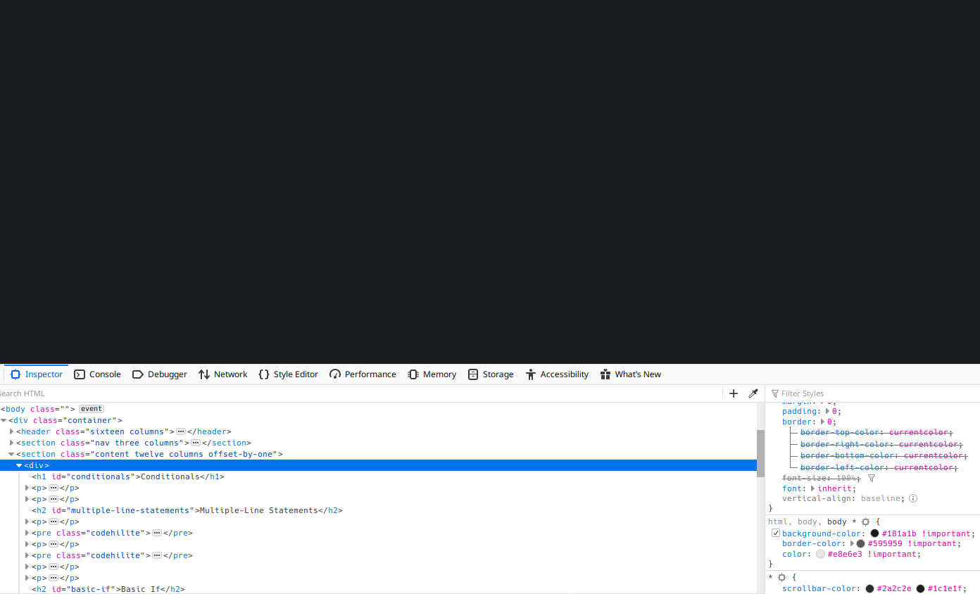 [Broken] Vim Vixen overlay breaks DarkReader · Issue #2491 · darkreader/darkreader · GitHub