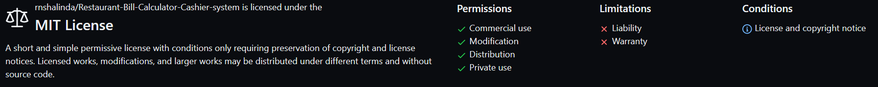 GitHub - rnshalinda/Restaurant-Bill-Calculator-Cashier-system ...