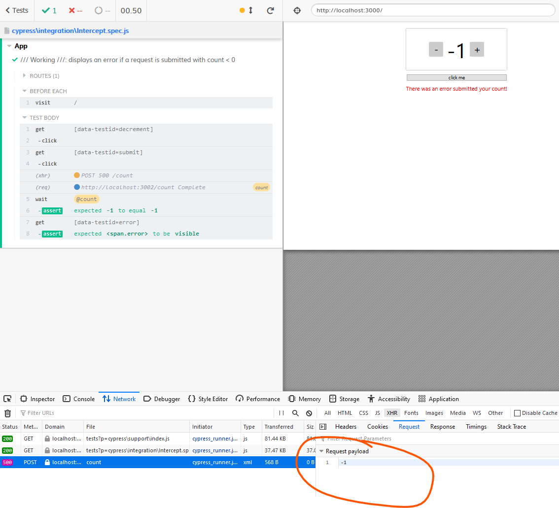 Intercept - unable to modify request body before sending to destination · Issue #14537 · cypress ...