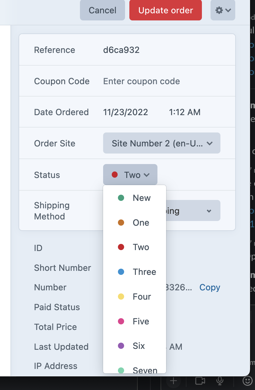[4.x]: Order Status selector UI bug · Issue #3036 · craftcms/commerce · GitHub