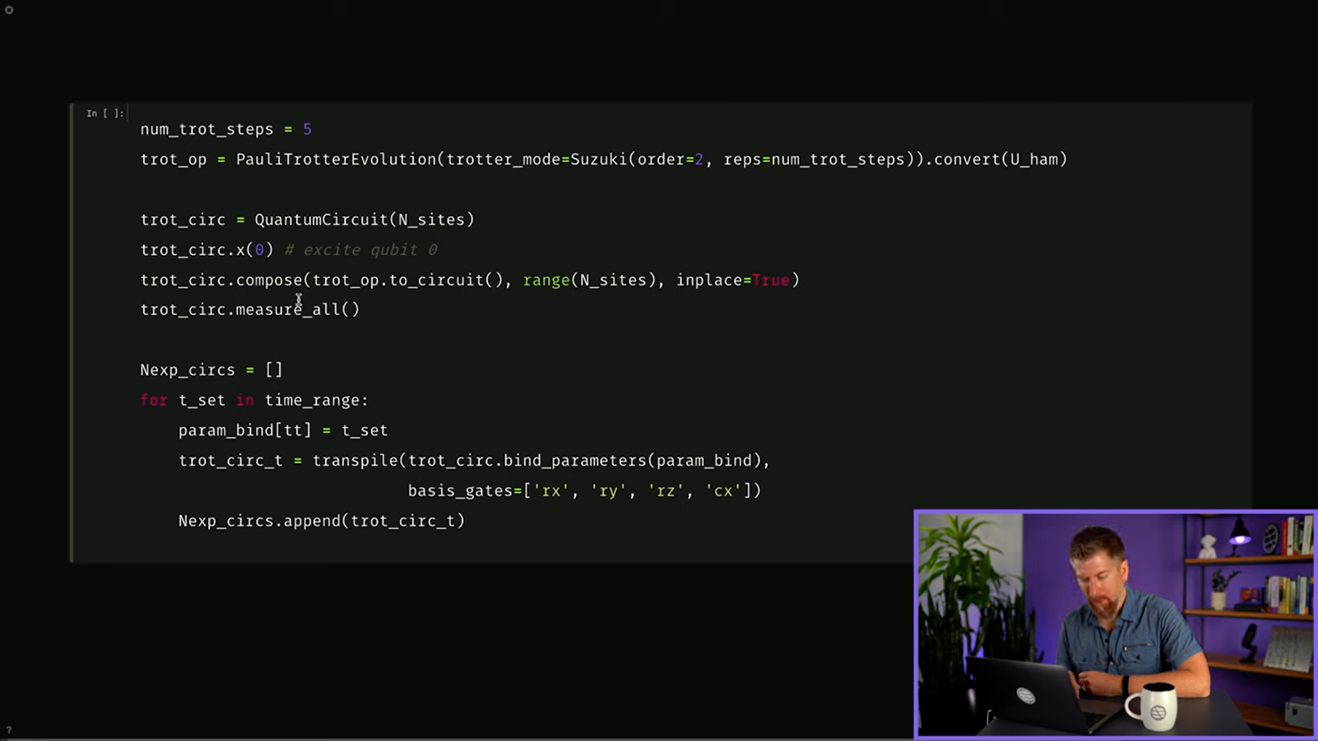 Refer to Trotter Evolution in the video "Time Evolution with Qiskit Nature & Opflow" · Issue ...