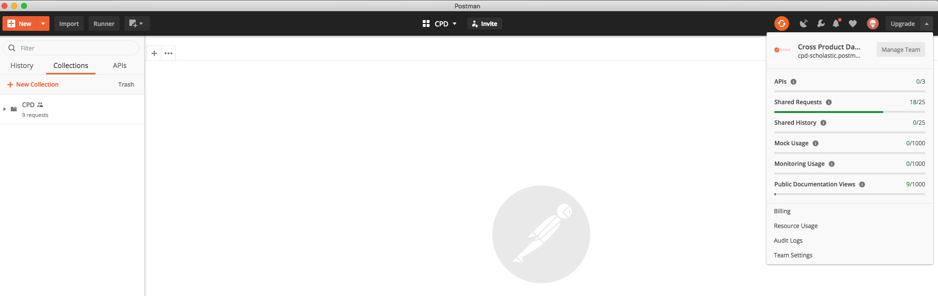 Shared request count incorrect · Issue #8187 · postmanlabs/postman-app-support · GitHub