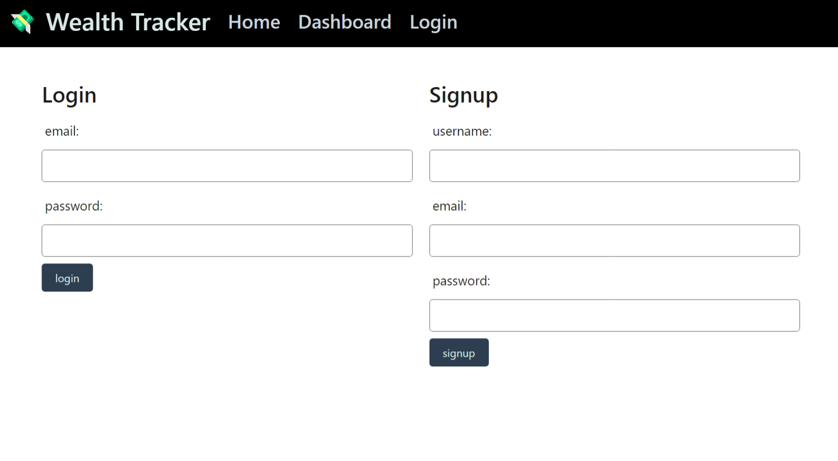GitHub - Golnaz8/Wealth-Tracker