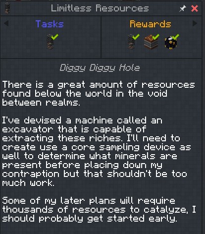 Limitless Resources Quest Typo · Issue #3433 · FTBTeam/FTB-Modpack-Issues · GitHub